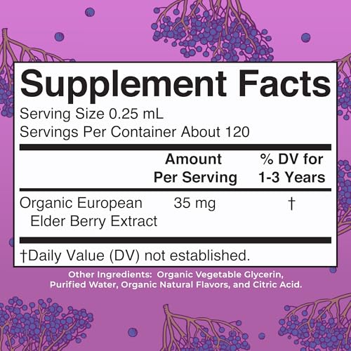 vegan elderberry supplement for toddlers