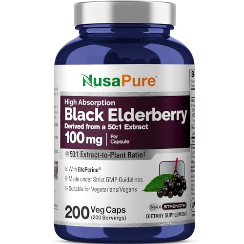 vegan elderberry supplement for wellness