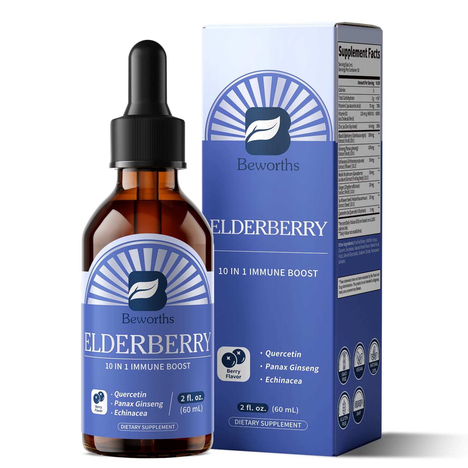 vegan elderberry syrup for immunity