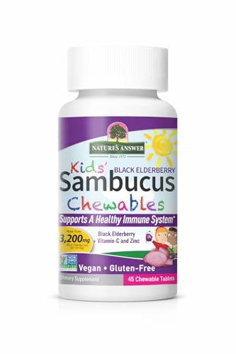 vegan elderberry tablets for kids