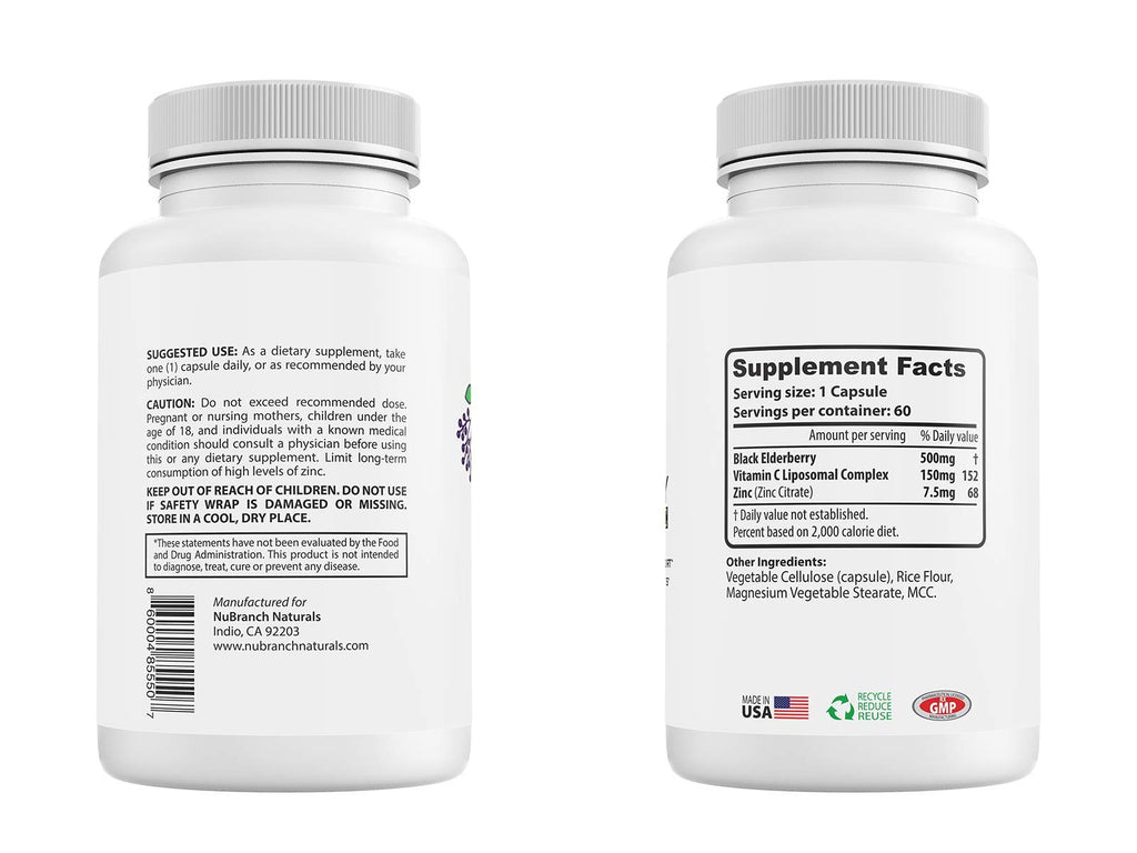 vegan elderberry with vitamin C