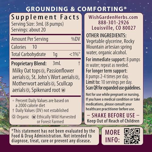 Vegan emotional support tincture