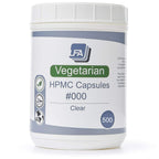 Vegan empty capsules for multivitamins