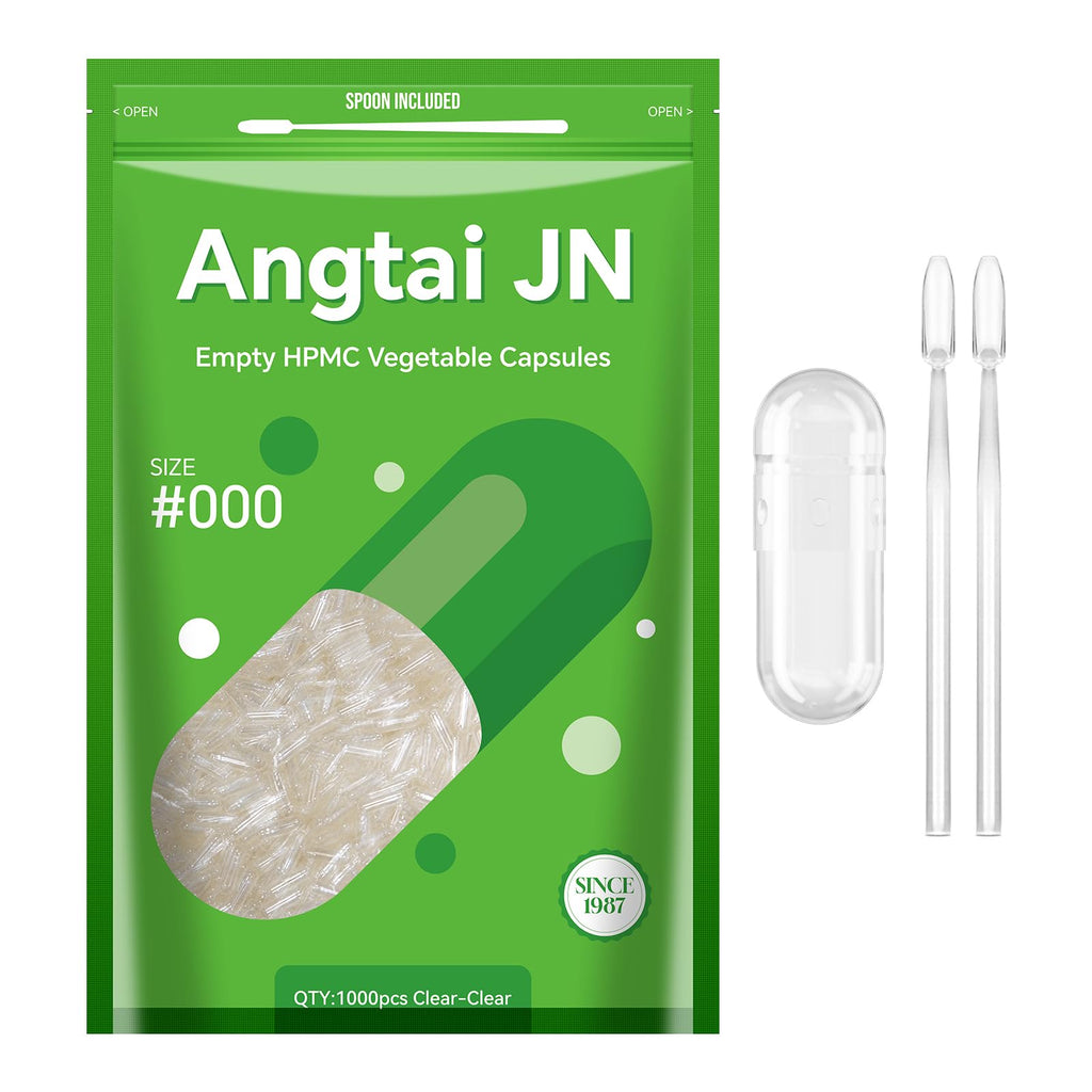Vegan empty capsules for multivitamins
