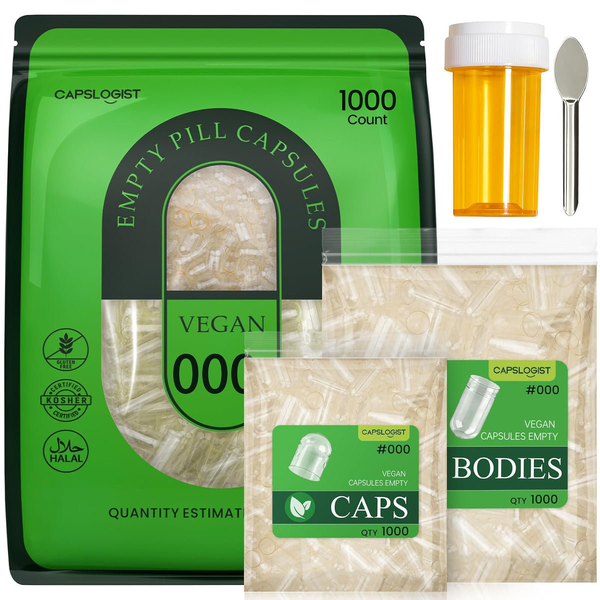 vegan empty capsules for supplements