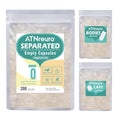 Vegan empty capsules for supplements