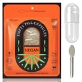 Vegan empty capsules for supplements