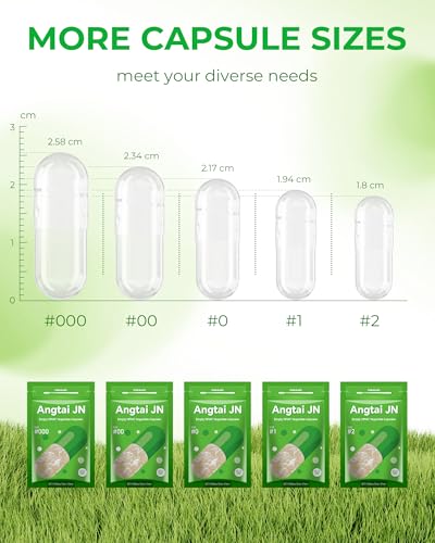 Vegan empty pill capsules for supplements