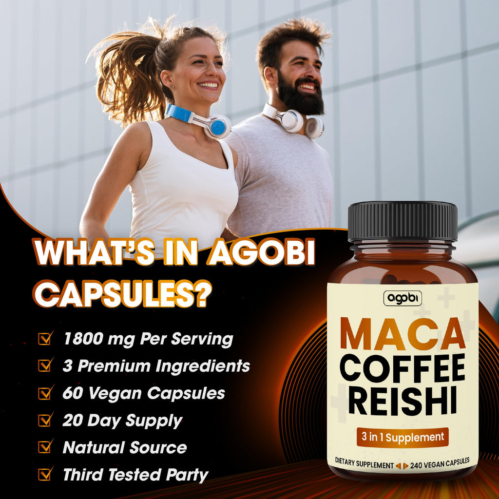 Vegan energy capsules for daily use