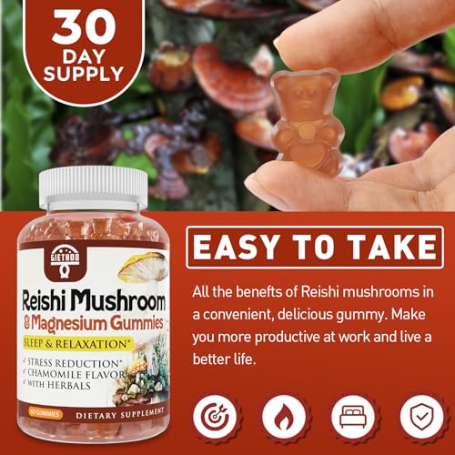 Vegan energy support with Reishi gummies