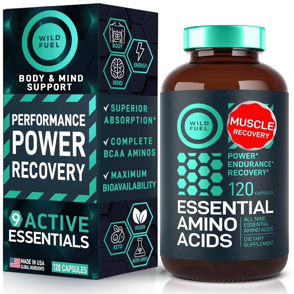 vegan essential amino acids capsules
