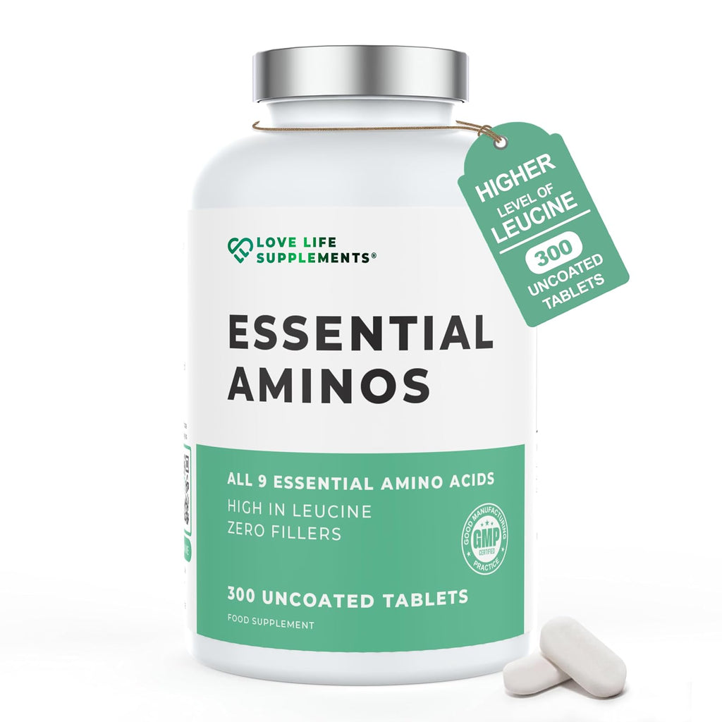 vegan essential amino acids tablets