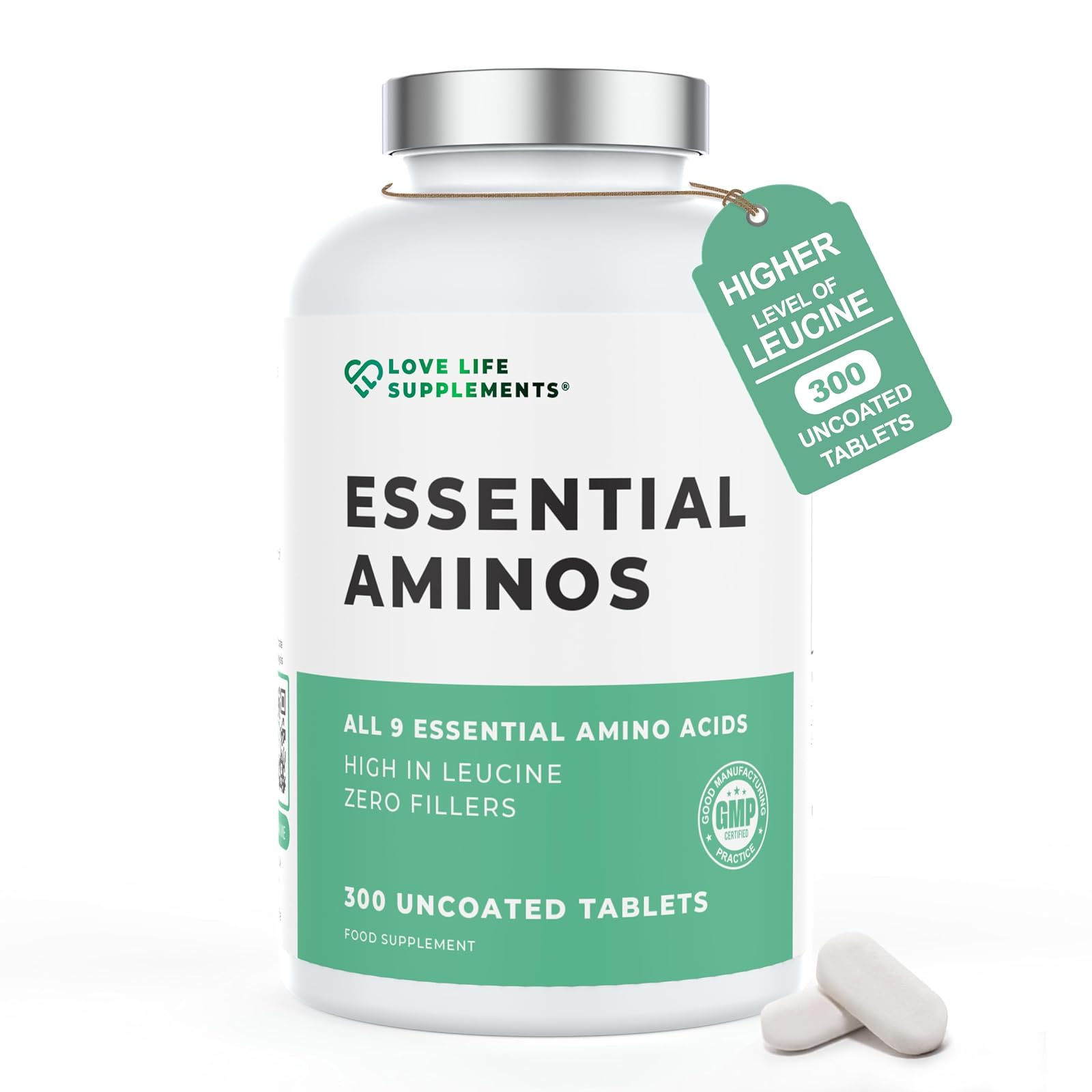 vegan essential amino acids tablets