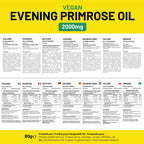vegan evening primrose softgels 2000 mg