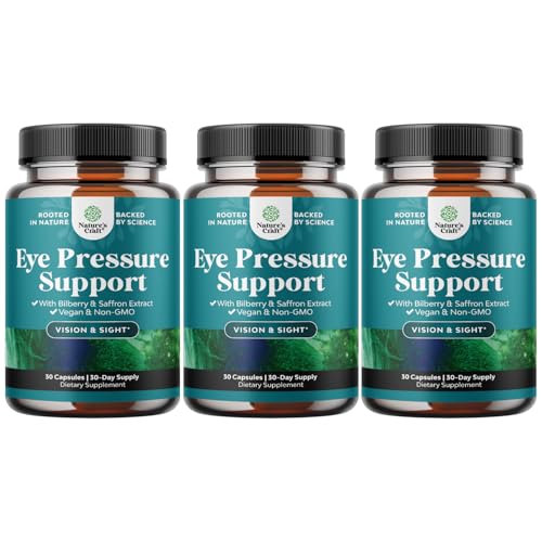 vegan eye pressure support supplements