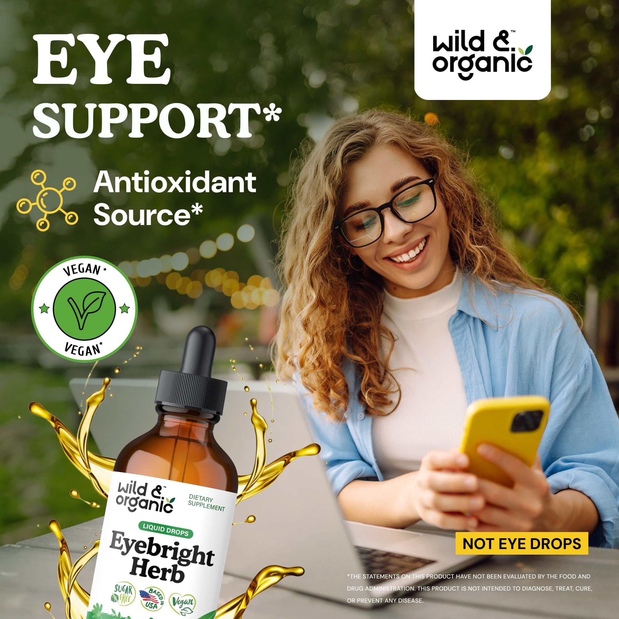 vegan eyebright extract drops