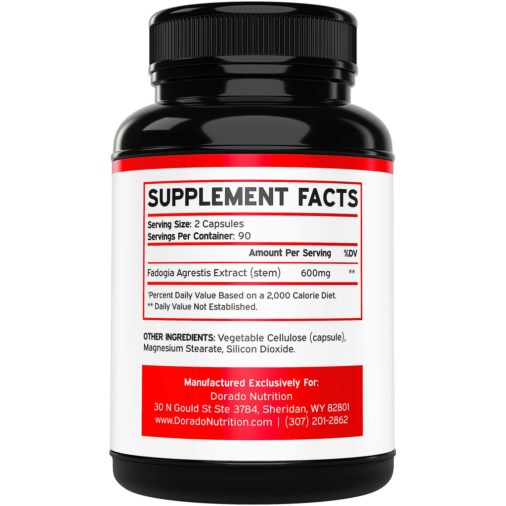 vegan Fadogia Agrestis extract benefits