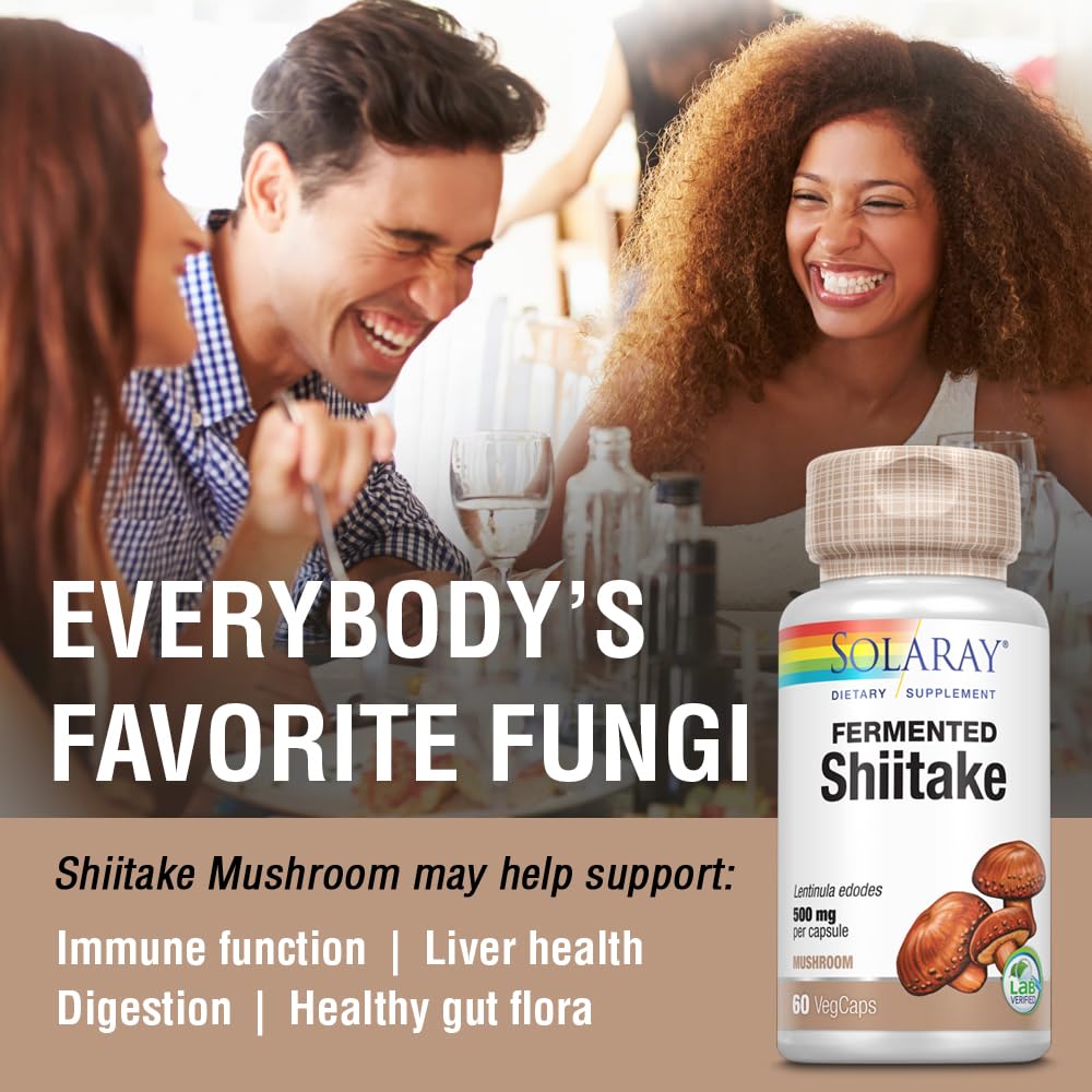 vegan fermented shiitake mushroom extract