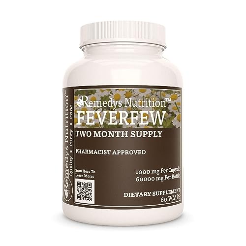 Vegan feverfew dietary supplement
