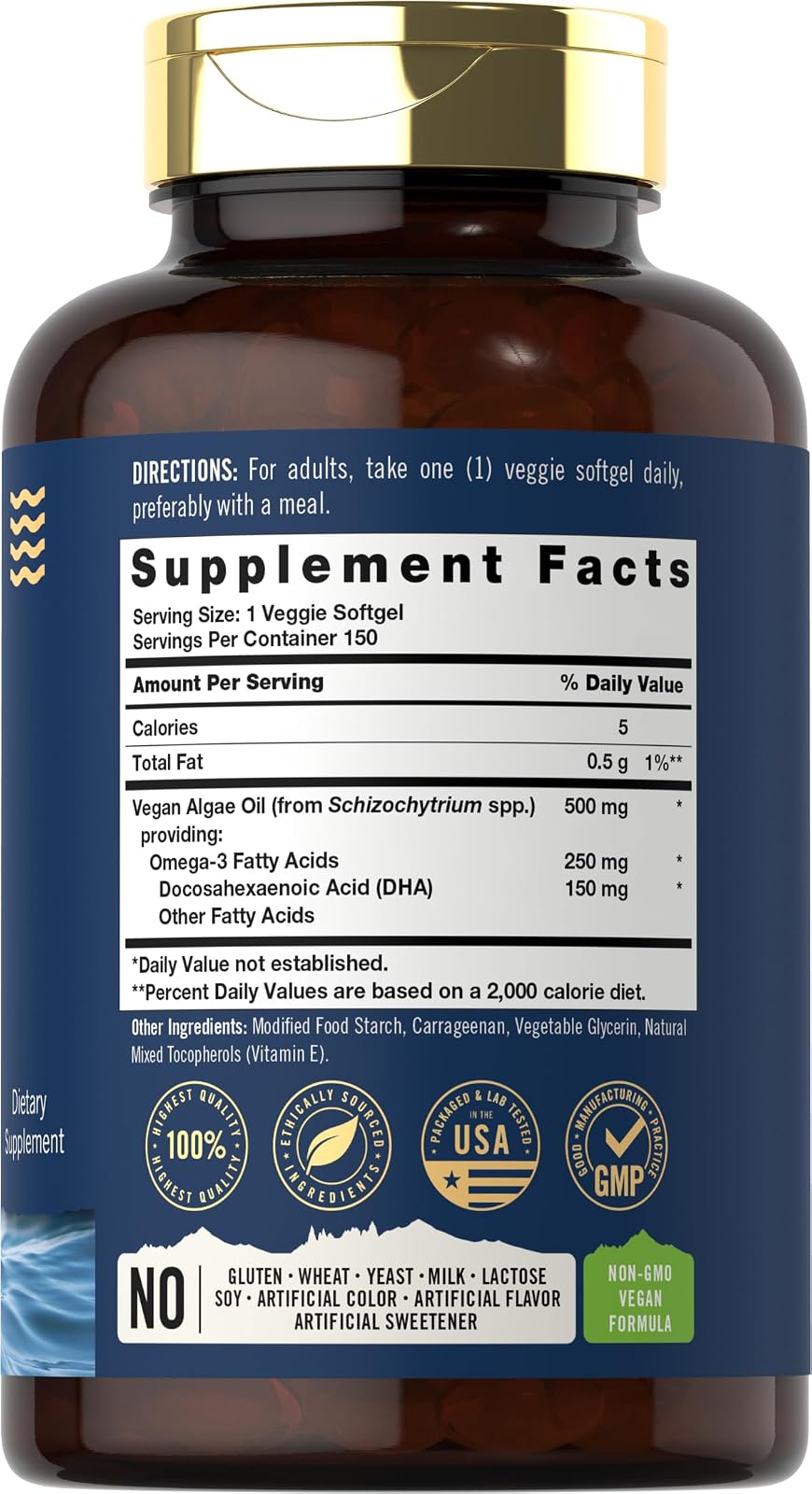 vegan fish oil omega 3 supplement