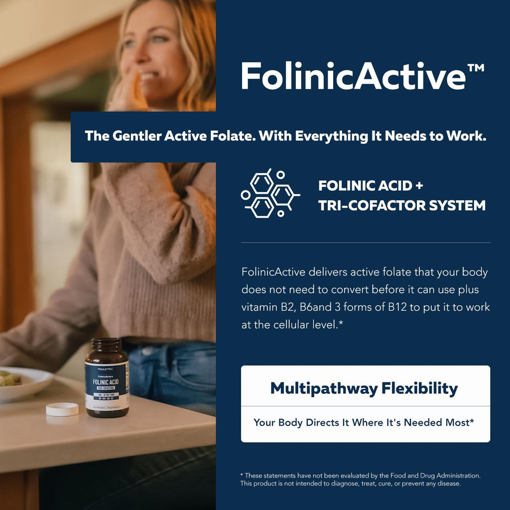 Vegan folinic acid supplement