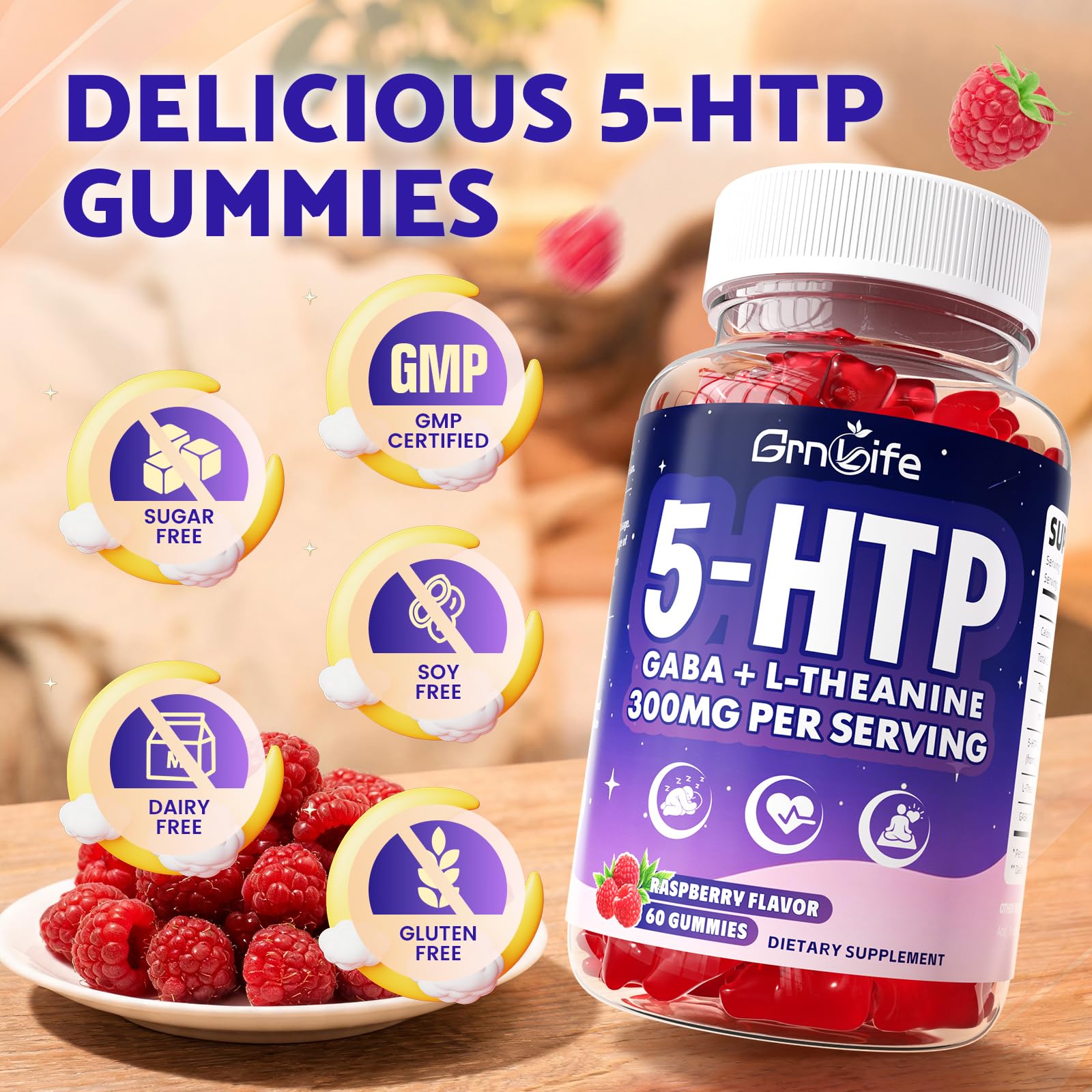 vegan friendly 5-HTP gummies