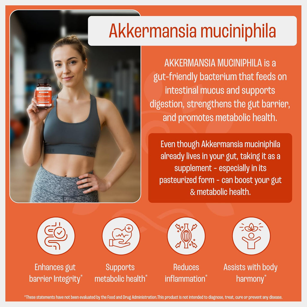 vegan-friendly Akkermansia capsules