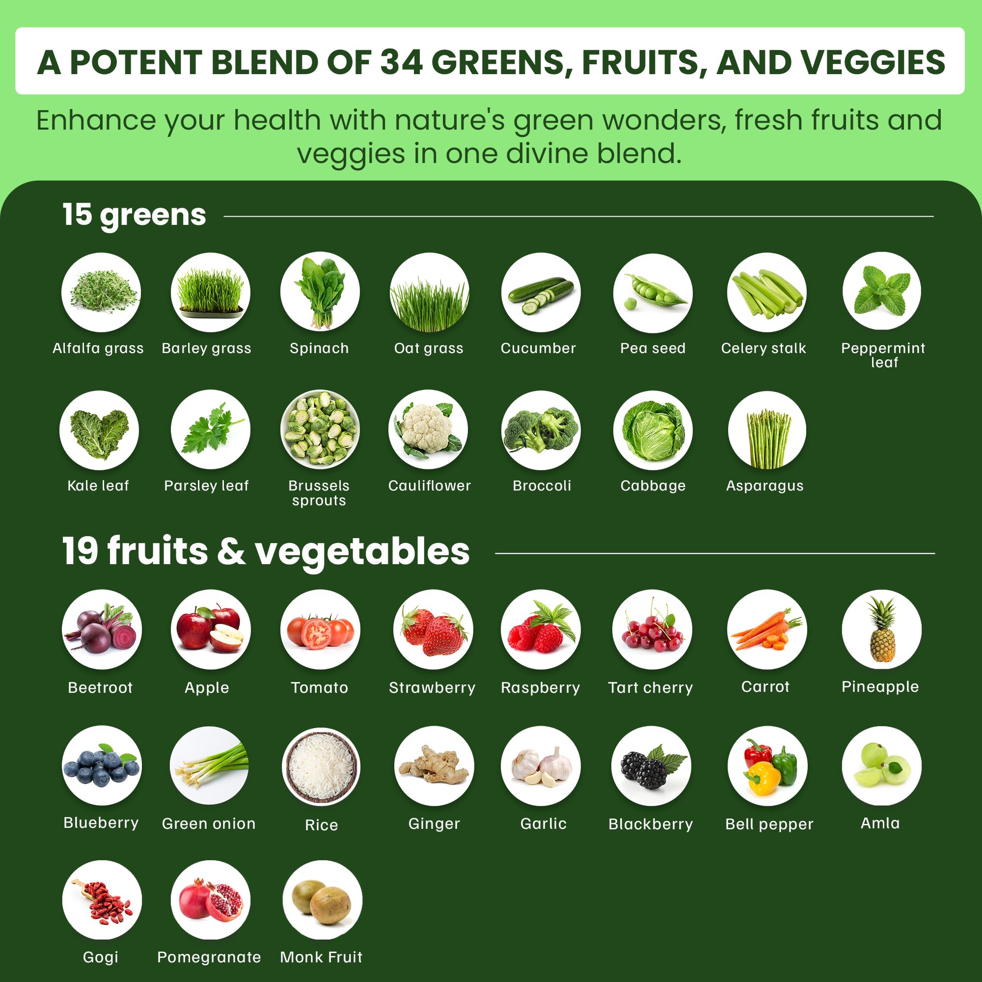 vegan-friendly alfalfa greens powder