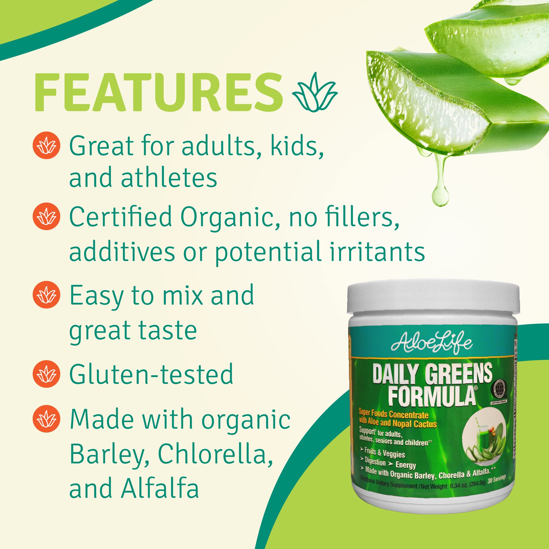vegan-friendly aloe vera supplement