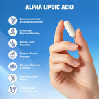 Vegan-friendly Alpha Lipoic Acid capsules