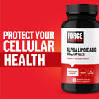 Vegan-friendly Alpha Lipoic Acid capsules