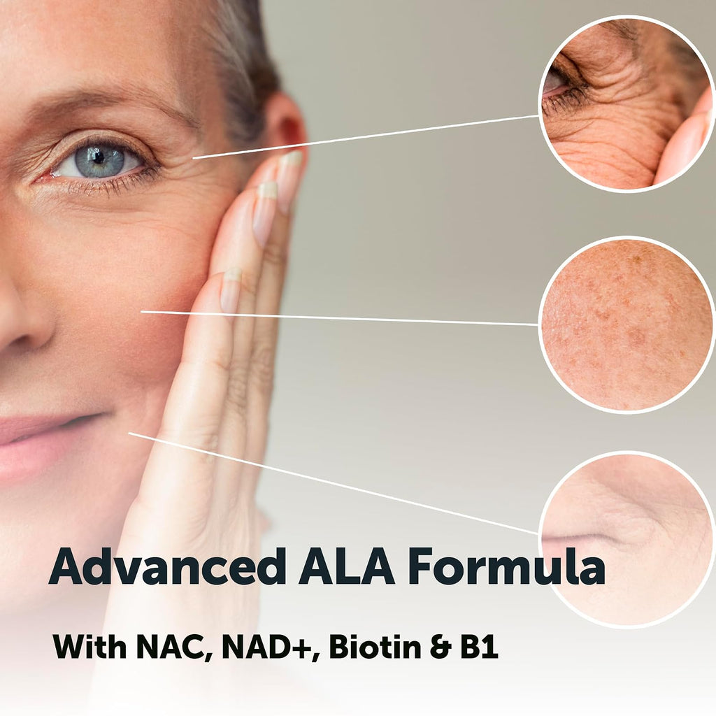 Vegan-friendly Alpha Lipoic Acid capsules