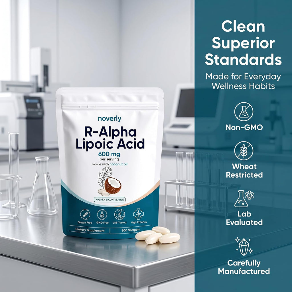 vegan-friendly alpha lipoic acid capsules