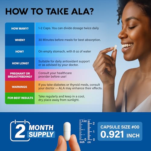 vegan-friendly alpha lipoic acid formula