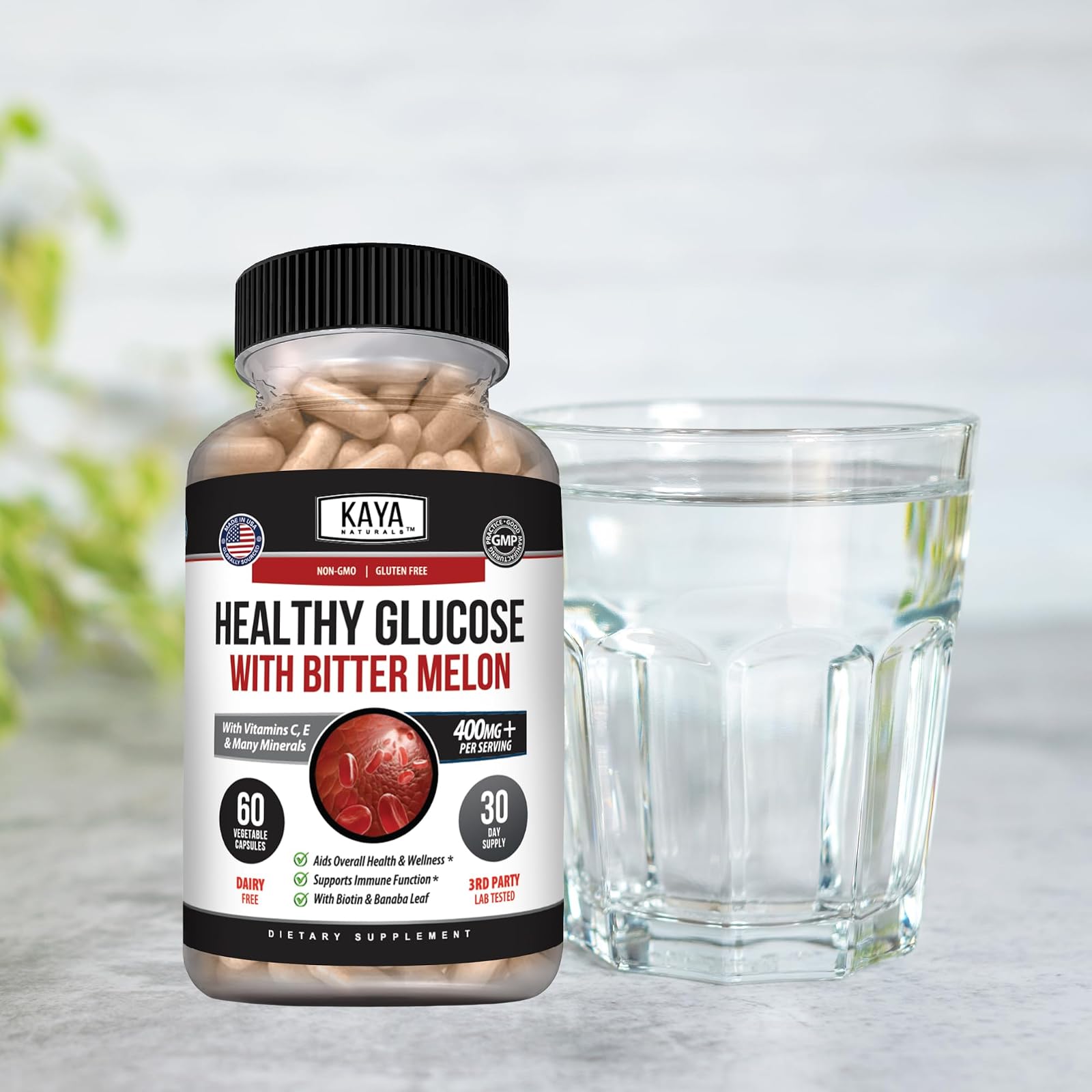 Vegan-friendly alpha lipoic acid formula
