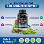 vegan-friendly alpha lipoic acid formula