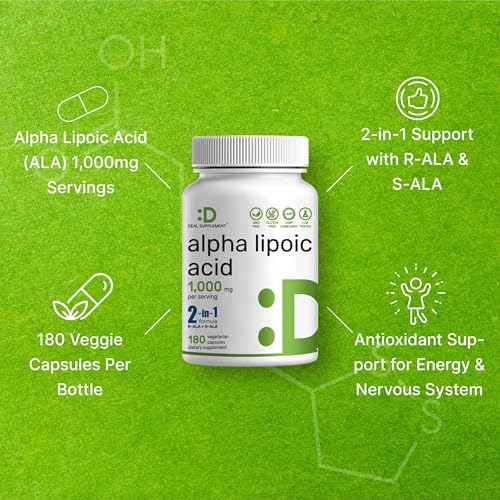 vegan-friendly alpha lipoic acid formula