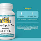 Vegan-friendly Alpha-Lipoic Acid formula