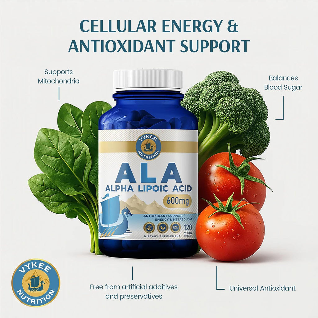 vegan-friendly alpha lipoic acid supplement