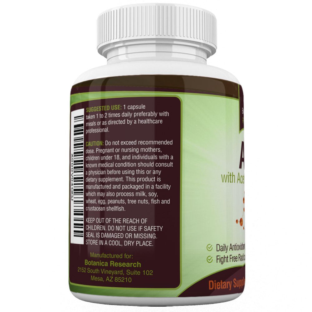 vegan-friendly alpha lipoic acid supplement