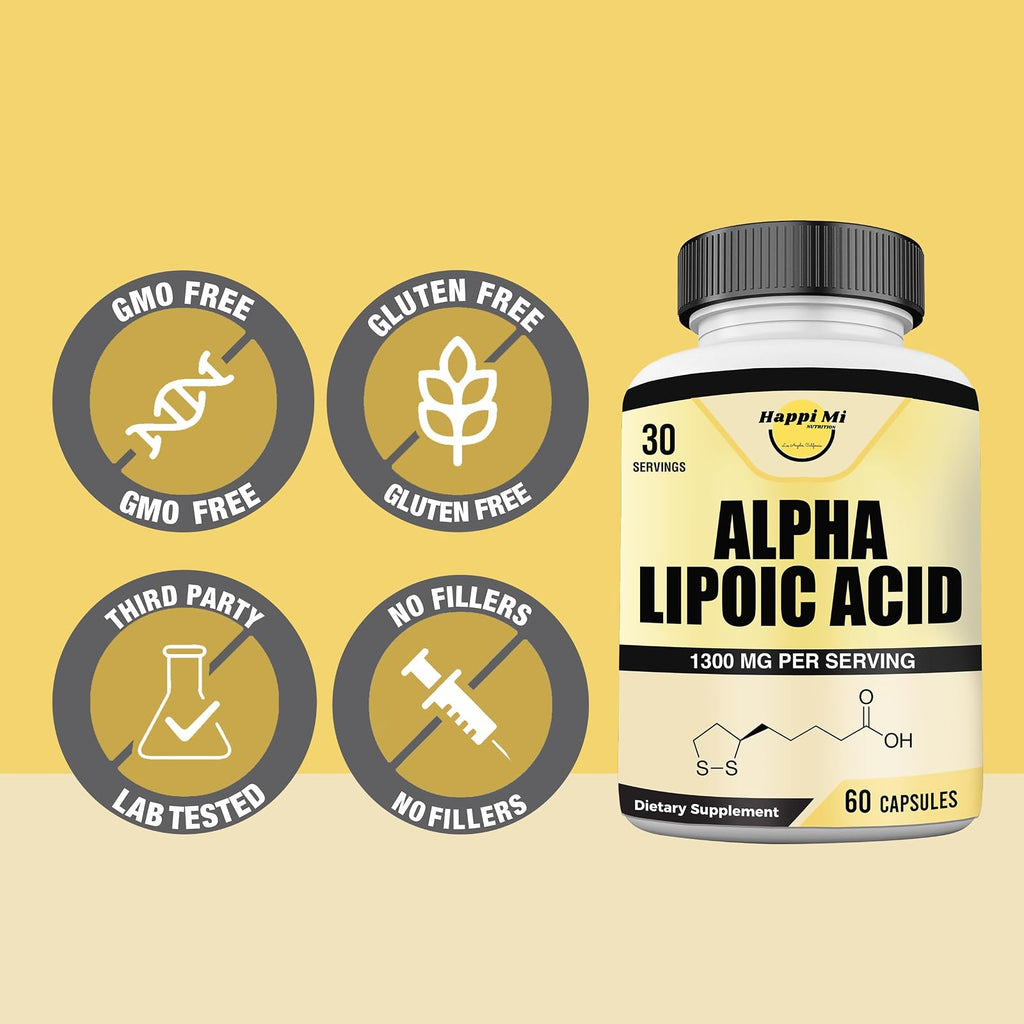 Vegan-friendly Alpha Lipoic Acid supplement