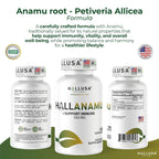Vegan-friendly Anamu Root multivitamins