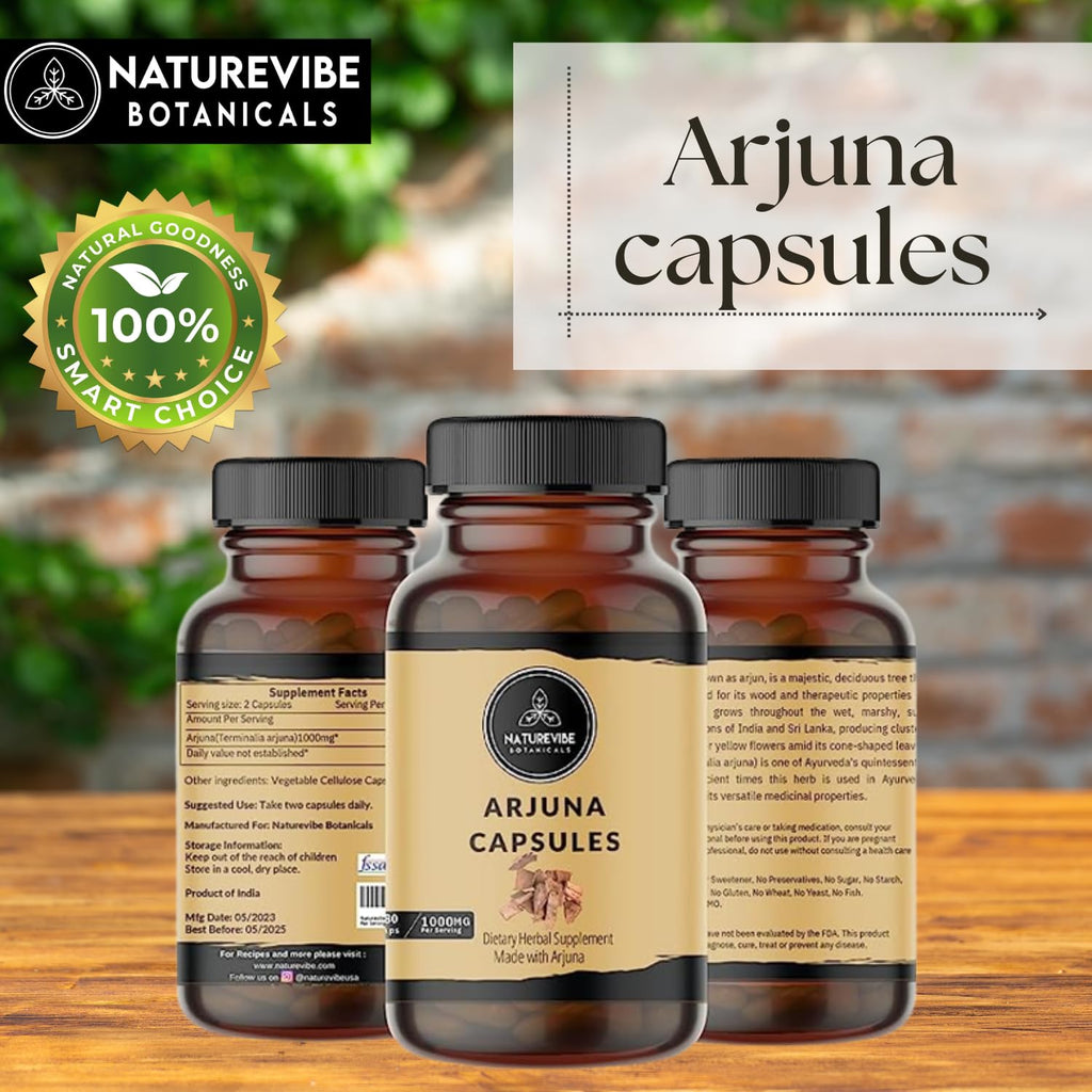 Vegan-friendly Arjuna capsules for everyone