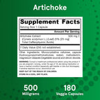 Vegan-friendly artichoke capsules