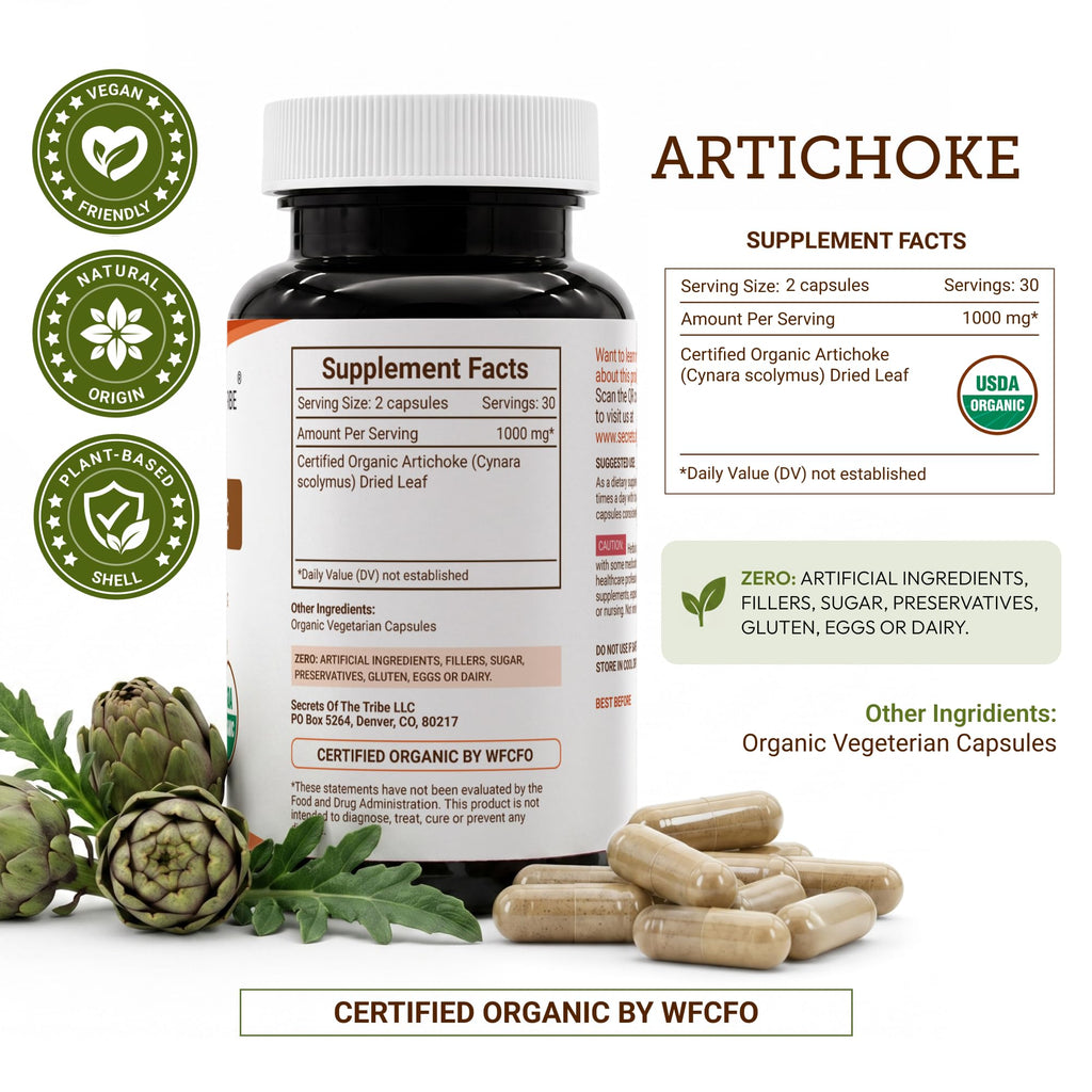 vegan-friendly artichoke health benefits