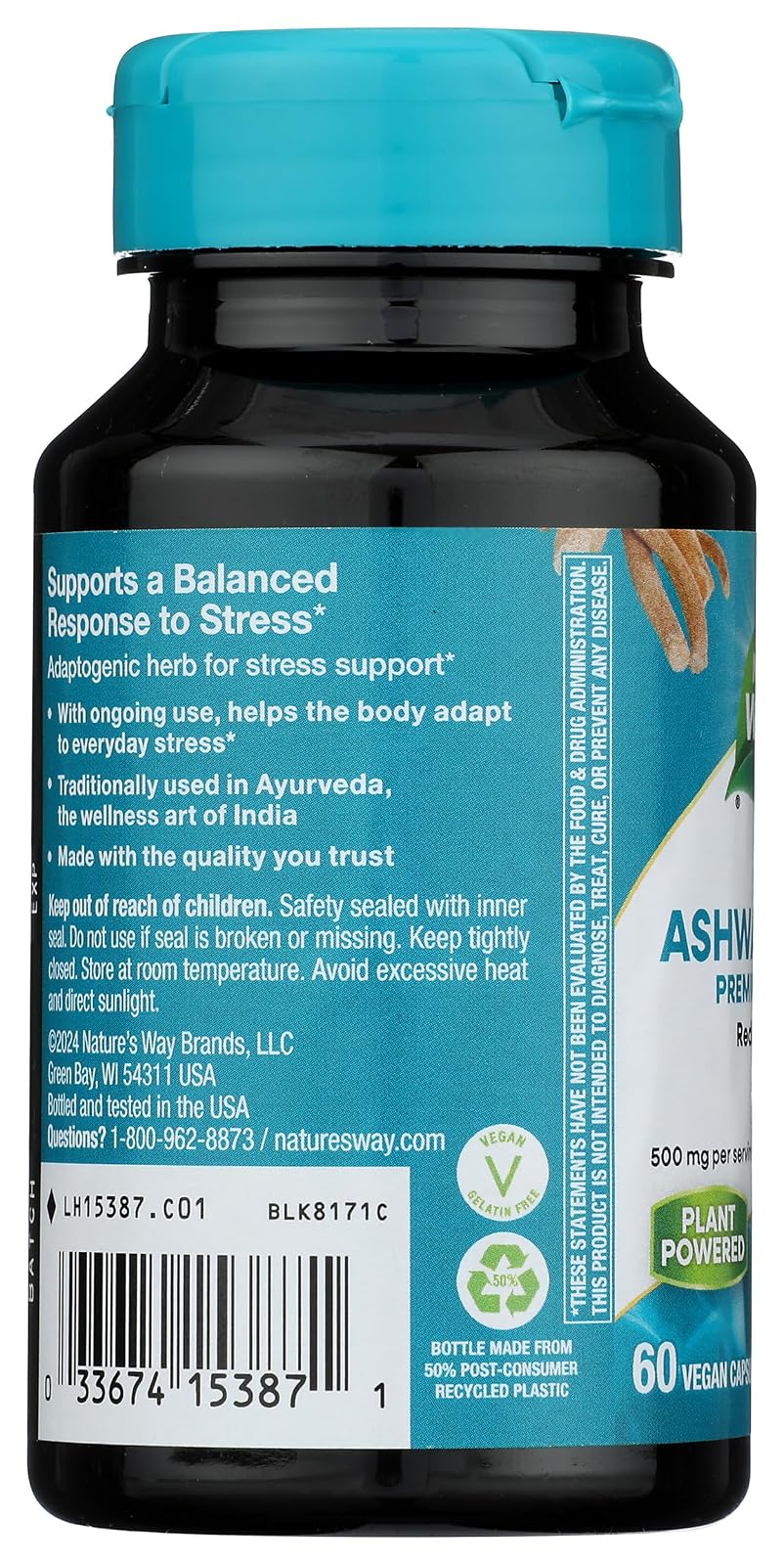 vegan-friendly ashwagandha capsules