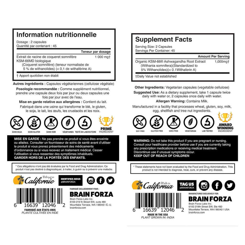 vegan-friendly ashwagandha capsules