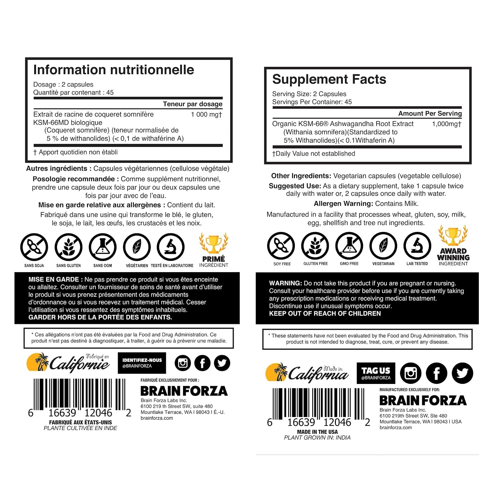 vegan-friendly ashwagandha capsules