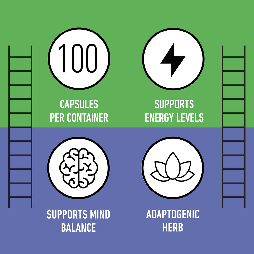 Vegan-friendly Ashwagandha capsules
