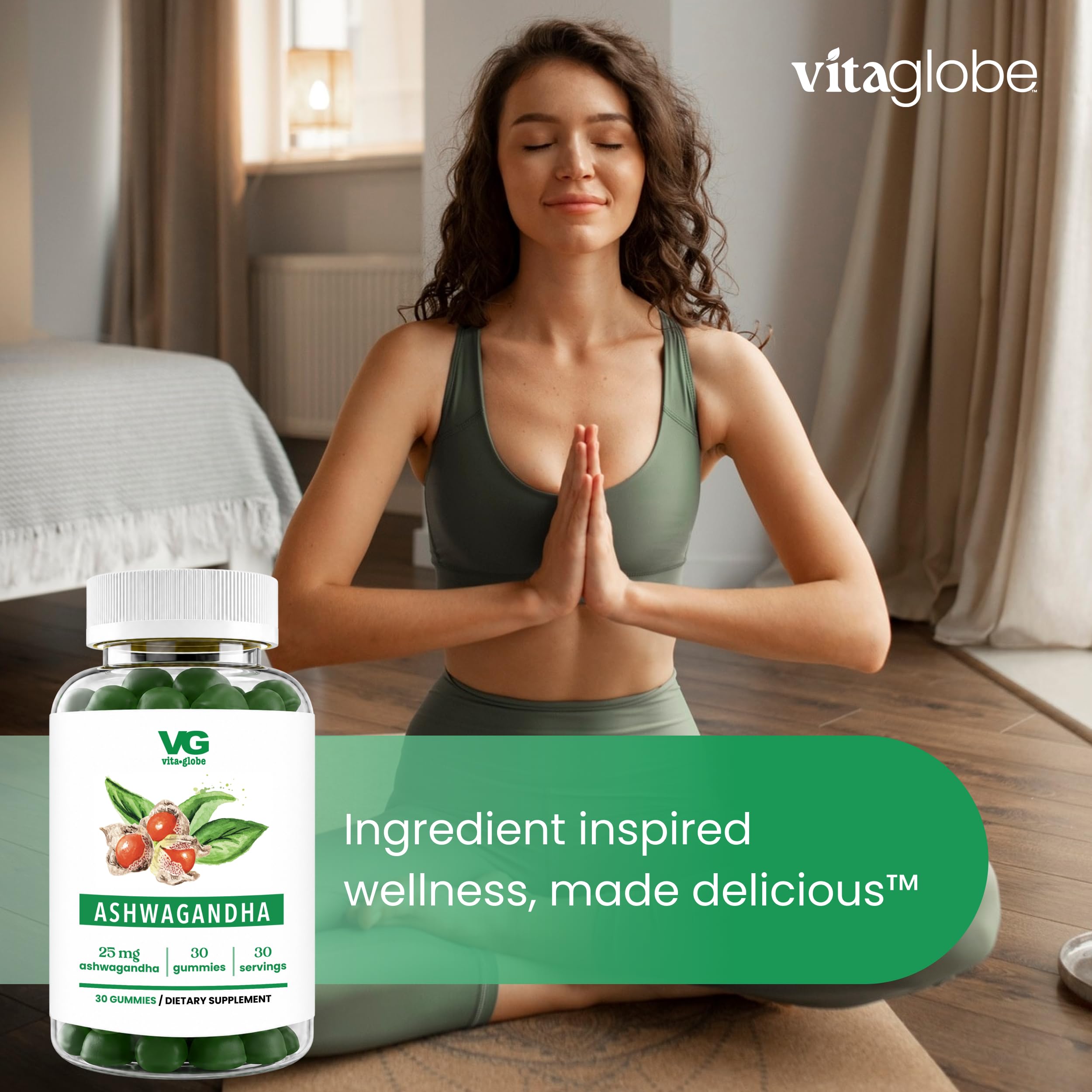 Vegan-friendly ashwagandha for holistic support